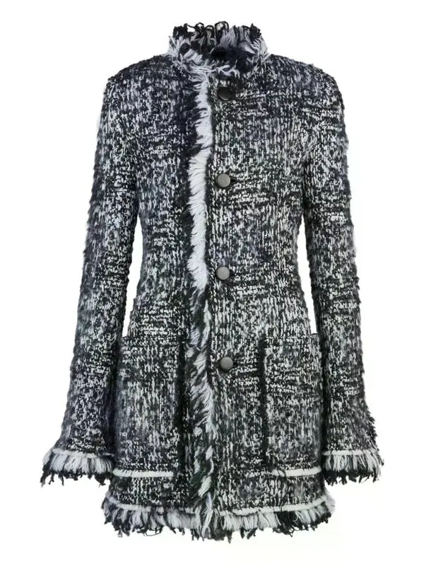 TOD'S Fringed Coat