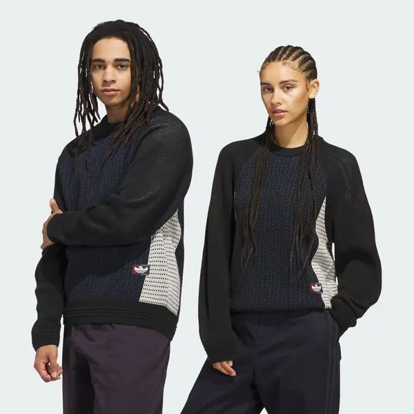 Adidas Shmoofoil Fully Fashioned Crewneck Sweater