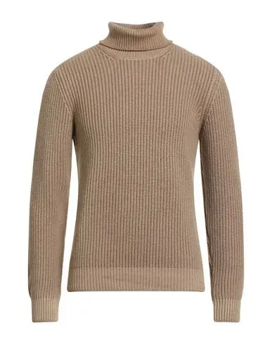 LARDINI Turtleneck Camel Size Cashmere - Beige