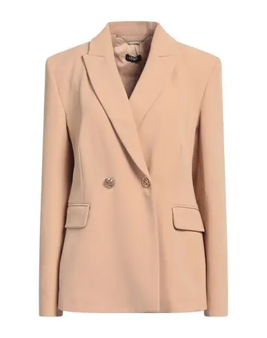 LIU •JO Blazer Camel Size Polyester, Elastane