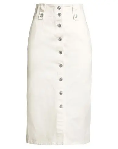Isabel Marant Cotton Gabardine Midi Skirt