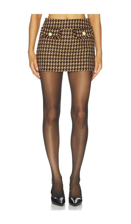 Ronny Kobo Ultan Skirt In Brown