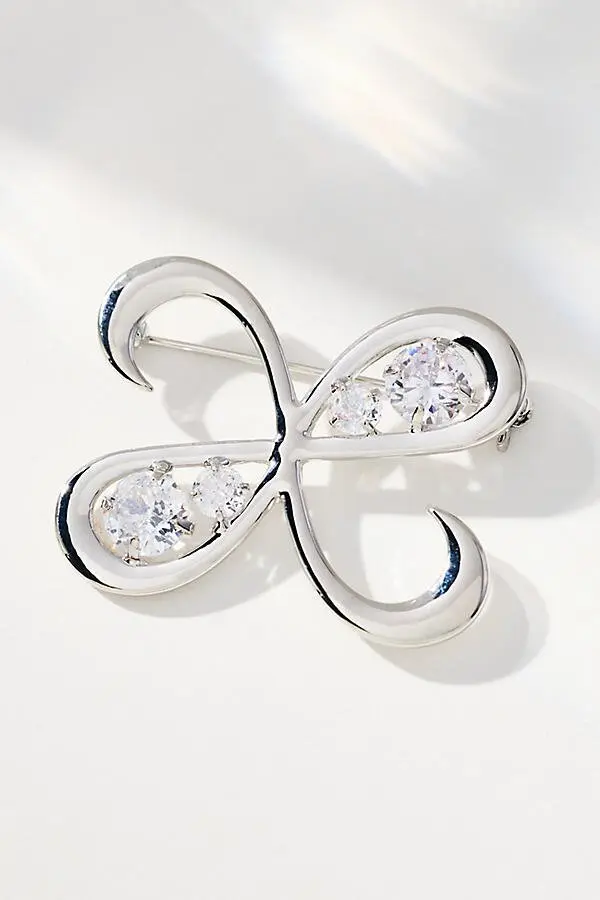 Maeve Set Crystal Brooch