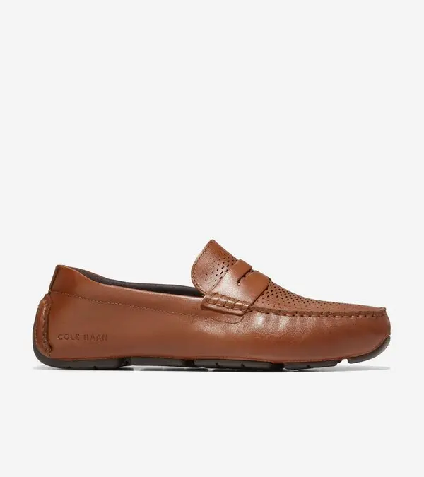 Cole Haan Grand Laser Penny Driver - British Tan-java
