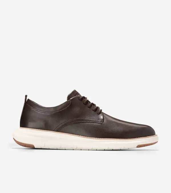 Cole Haan Grand Remix Oxfords - Dark Chocolate-silver Birch
