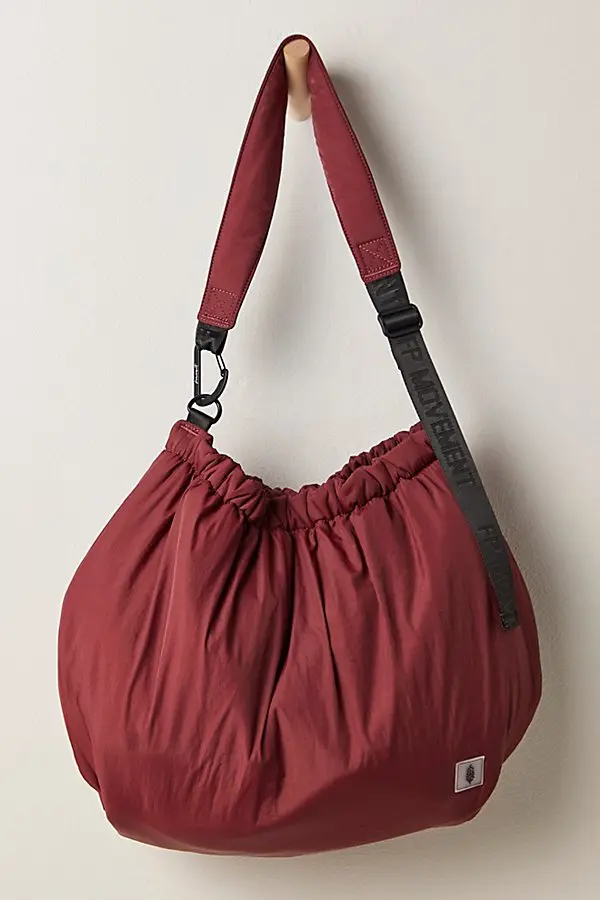 Free People Rest Day Carryall Bag - Mahogany