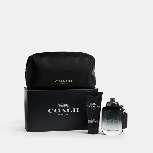 Coach For Eau De Toilette 3 Pouch Set