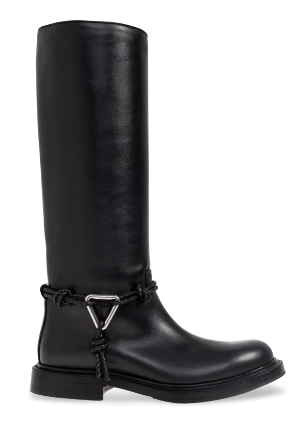 Bottega Veneta Leather Knee High Boots