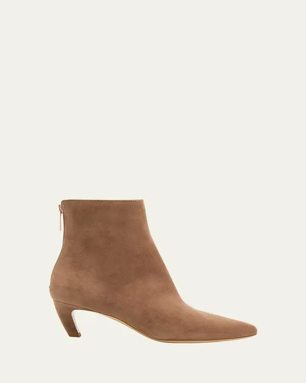 Gabriela Hearst Clayton Suede Ankle Boots