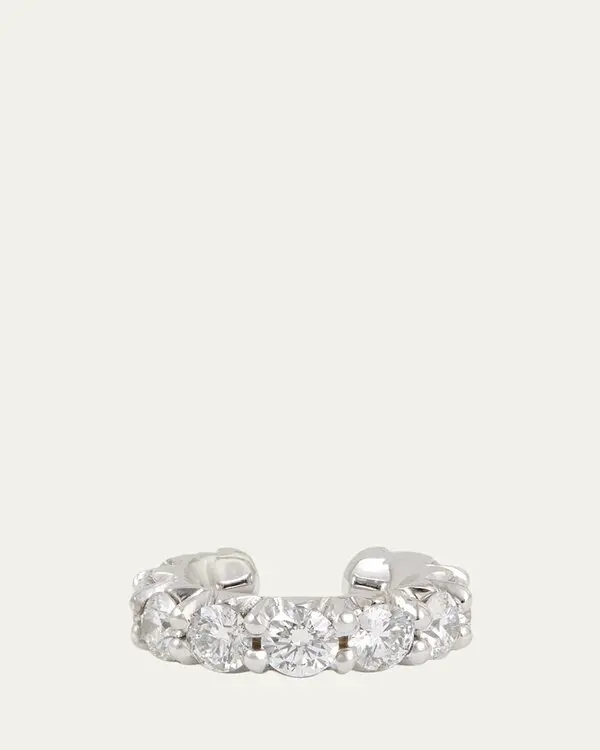 Jamie Wolf 18k White Gold Diamond Ear Cuff