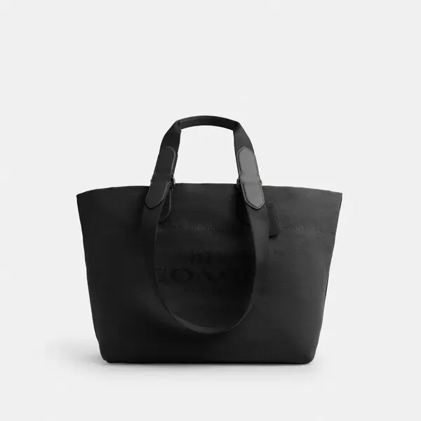 COACH® Tour Tote Bag - Canvas/gunmetal/black Multi