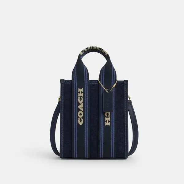 COACH® Smith Mini Tote Bag In Regenerative Cotton