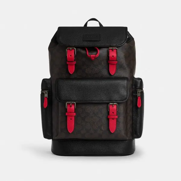 COACH® Sprint Backpack In Signature Canvas