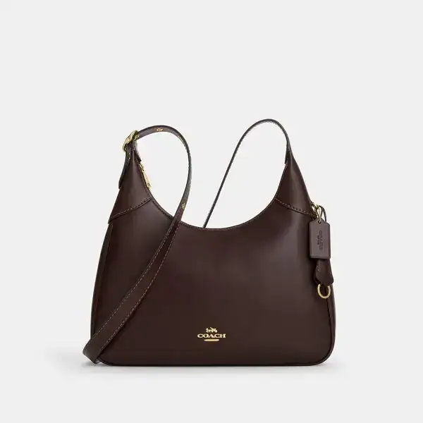 [コーチ] シリーズ ハート hobo ショルダーバッグ バッグ トートバッグ Ella  ハンドバッグ Coach Outlet Ella Shoulder Bag - Gold/Espresso - 47% Off