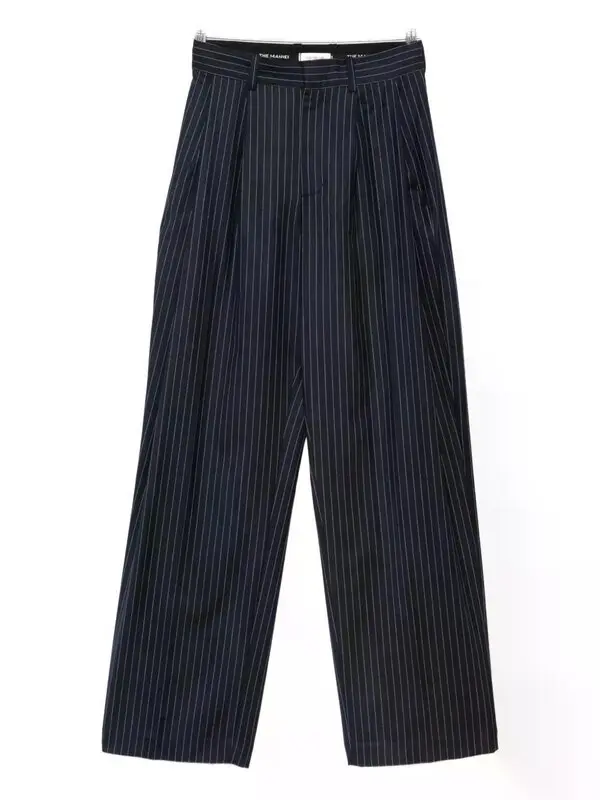 THE MANNEI Striped Trousers