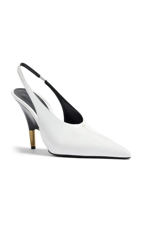 Khaite Bella 100 Slingback Pumps
