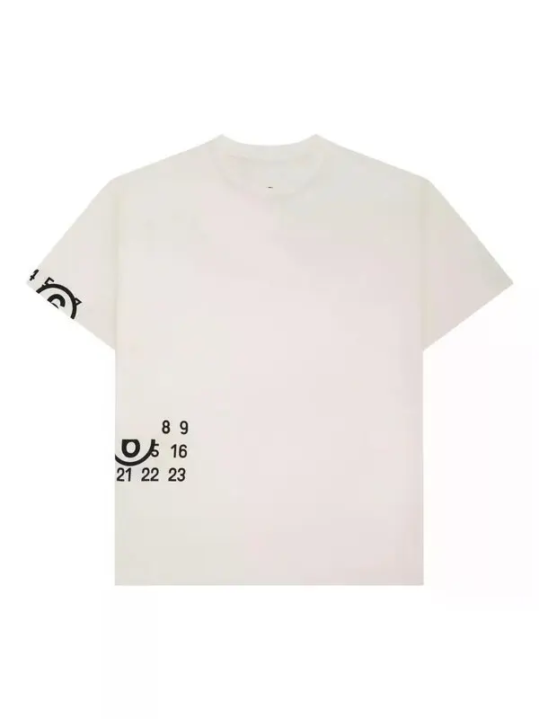 MAISON MARGIELA Numbers Print T-shirt