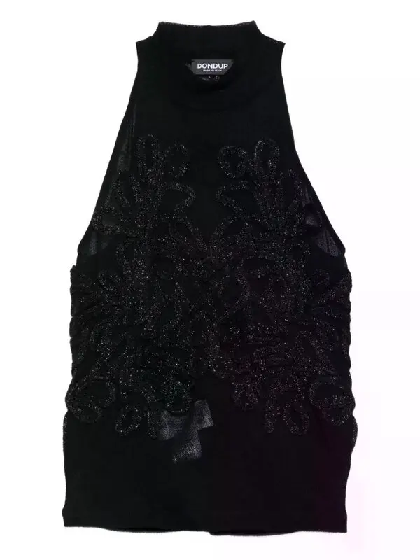 DONDUP Appliqué Sleeveless Top
