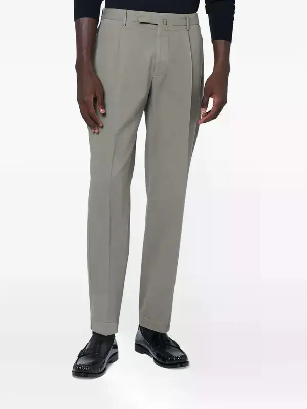 SANTANIELLO Pressed-crease Trousers