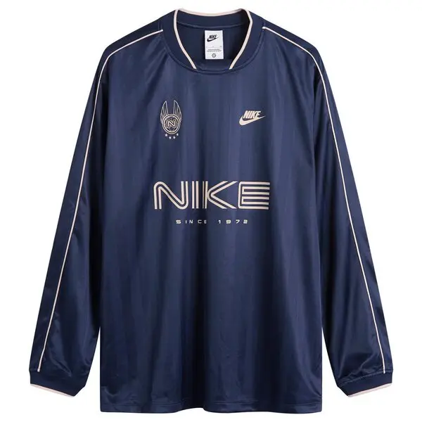 Nike Long Sleeved Jersey - Navy/red