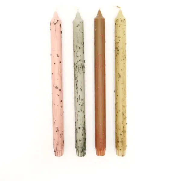 FERM LIVING Mura Candles Set Of 4 - Mixed