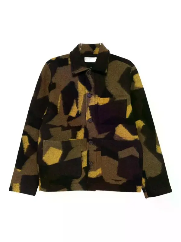 Universal Works Pocketed Camouflaged Jacket