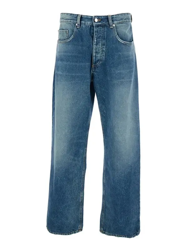 ICON DENIM Light Wash Cotton Denim Jeans