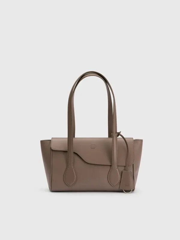 ATP ATELIER Eira Grained Leather Shoulder Bag - Tahini