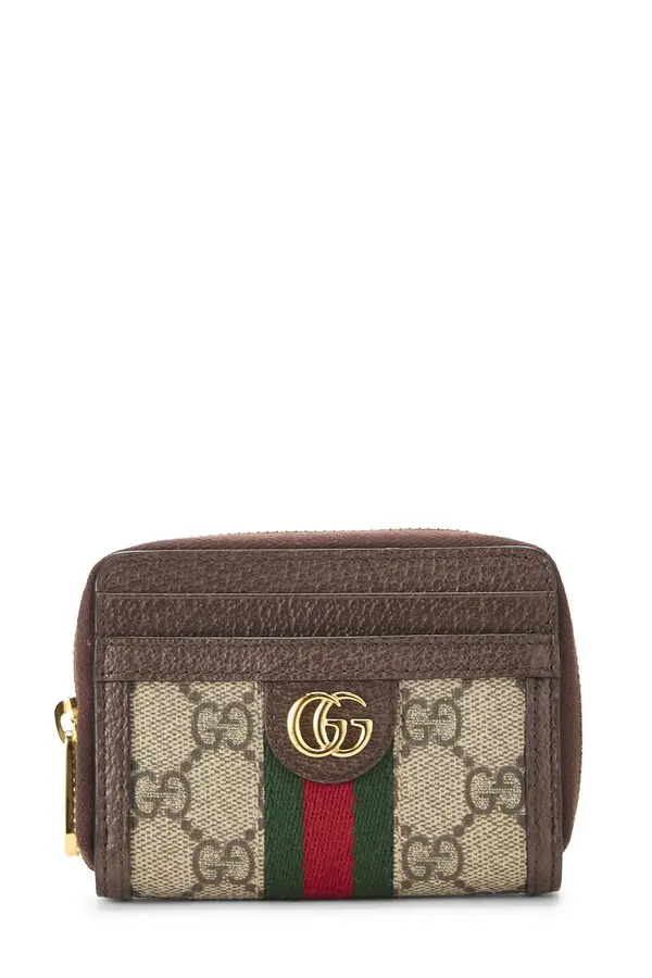 Gucci Original Gg Supreme Canvas Ophidia Card Holder