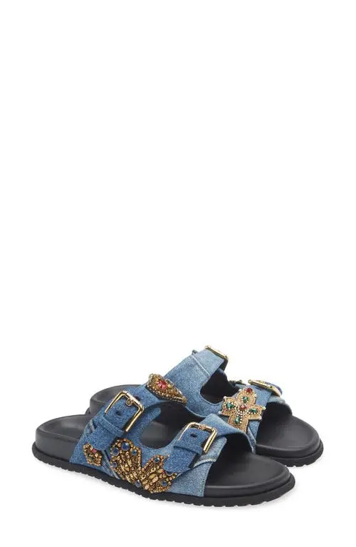 Dolce & Gabbana Embellished Slide Sandal