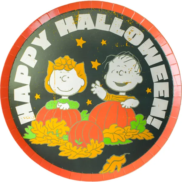 JOLLITY & CO Peanuts Halloween Dessert Plates