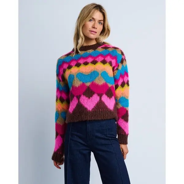 Lisa Todd Bellissima Italian Heart Sweater