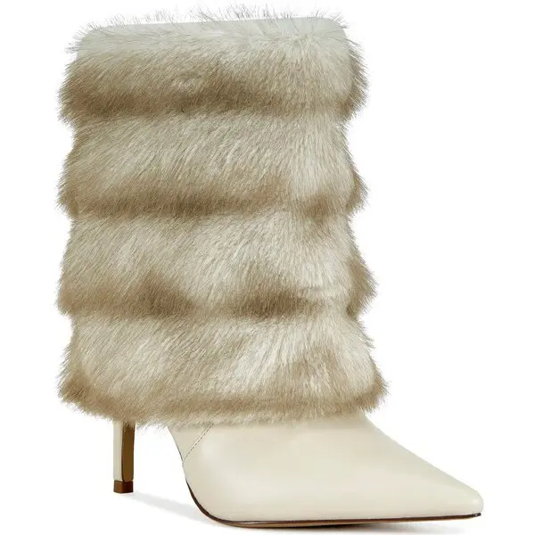 AZALEA WANG Simon Faux Fur Bootie