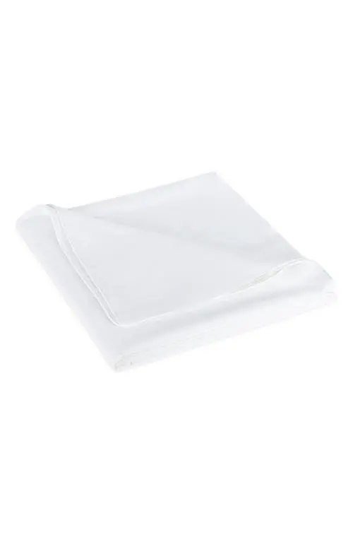 MATOUK Louise Piqué Coverlet - White