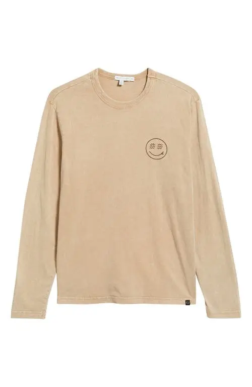 THREADS 4 THOUGHT Forest Graphic Mineral Wash Long Sleeve T-shirt