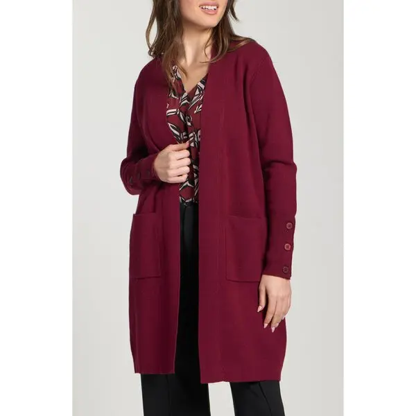 APNY Open Front Long Cardigan
