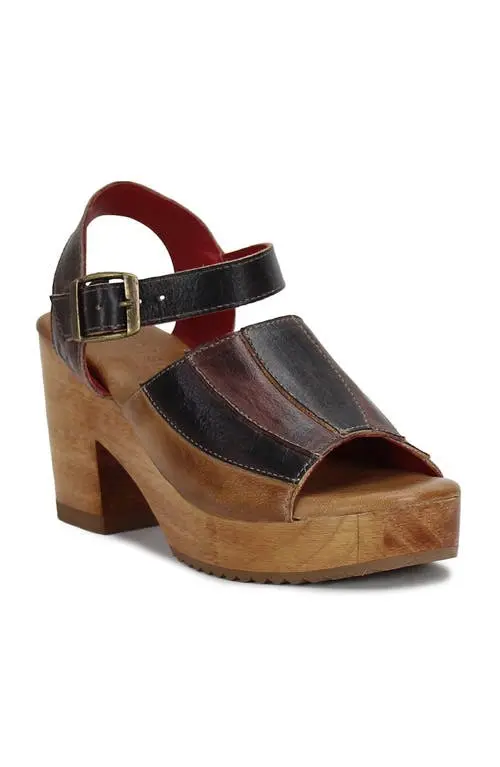 Bed Stu Jetsetter Wood Heel - Cold Brew Rustic