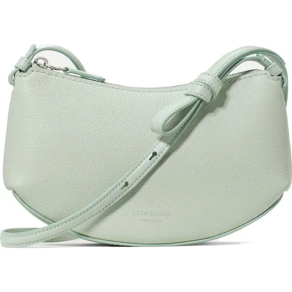 Kate Spade New York Pebble Leather Crossbody Bag - Mint Frosting