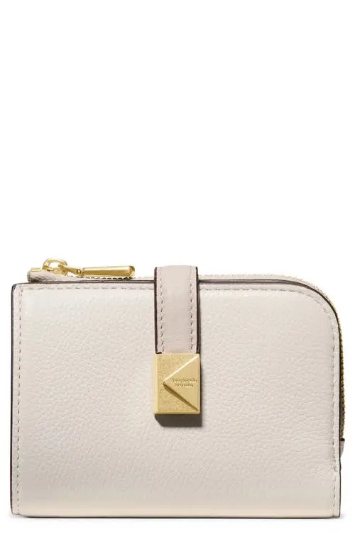 Kate Spade New York Deco Colorblock Pebble Leather Bifold Wallet