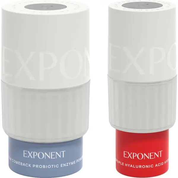 EXPONENT BEAUTY Clear Comeback Probiotic Enzyme + Hyaluronic Acid Power Serum Set $98 Value