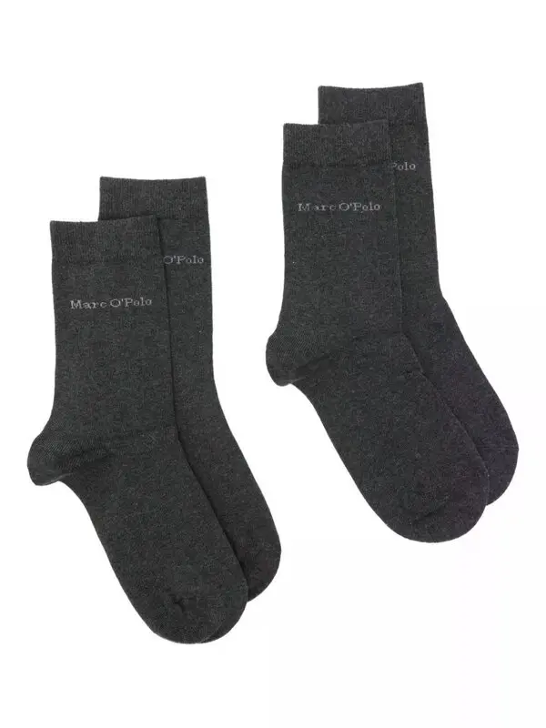 Marc O'polo Logo-intarsia Socks