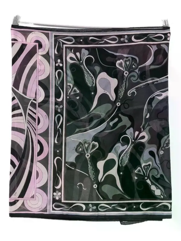 Emilio Pucci Floral-print Mini Pareo
