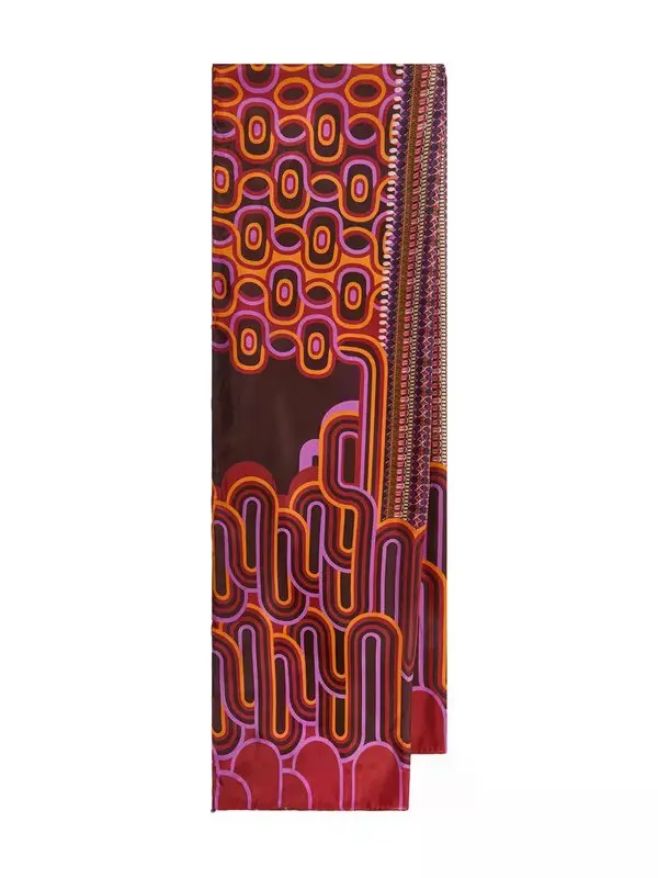 Malìparmi Geometric-pattern Scarf