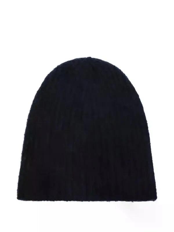 ROBERTO COLLINA Cashmere Beanie - Black