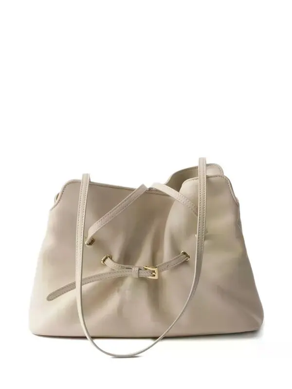 Prada Small Dada Leather Tote Bag