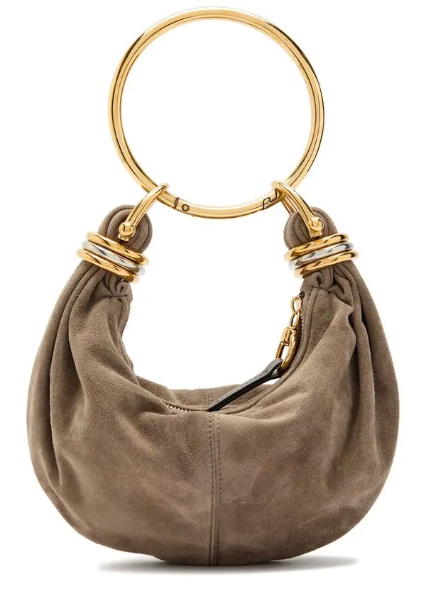Chloé Bracelet Suede Top Handle Bag