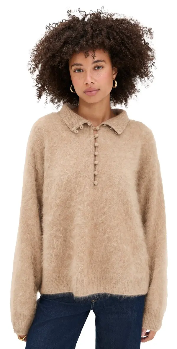 Rag & Bone Jada Brushed Cashmere Sweater