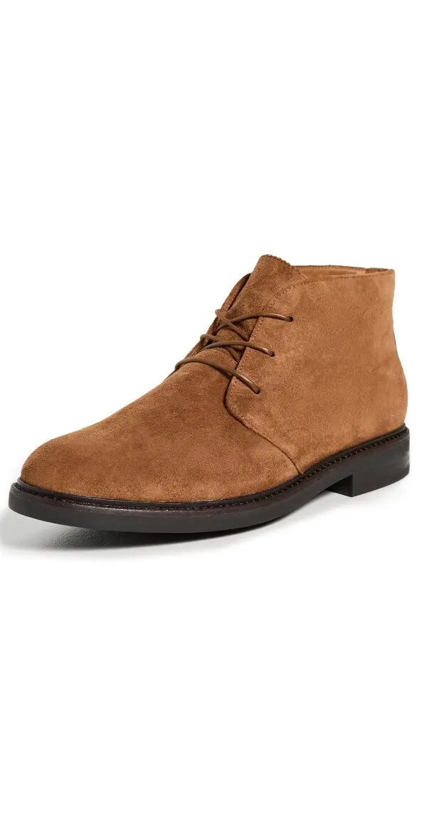 Ralph Lauren Asher Chukka Mid-cut Boots - Teak