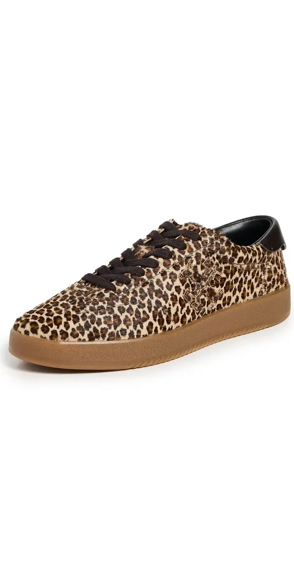 Tory Burch Phoenix Leopard Haircalf Sneakers