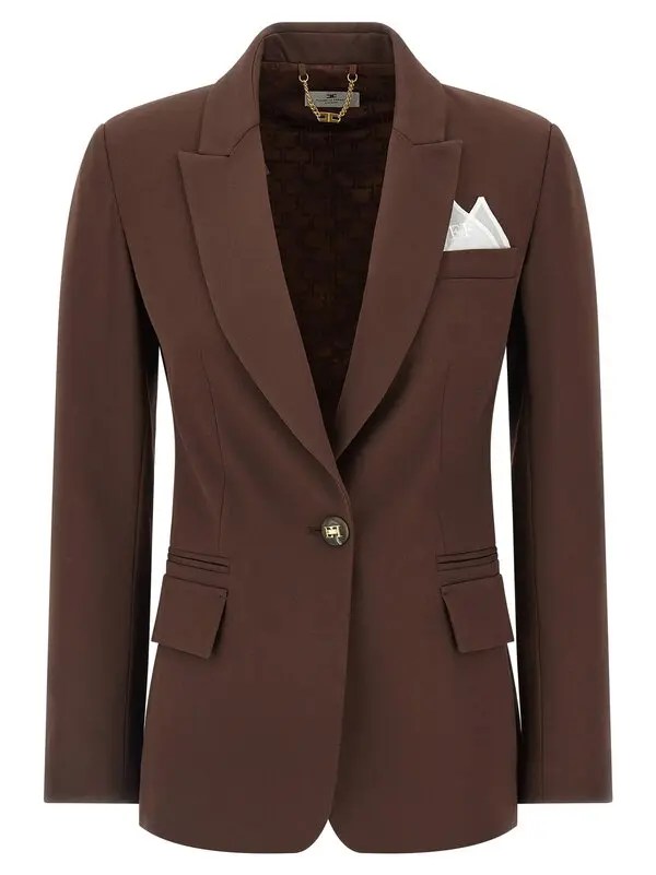 Elisabetta Franchi Pocket Blazer